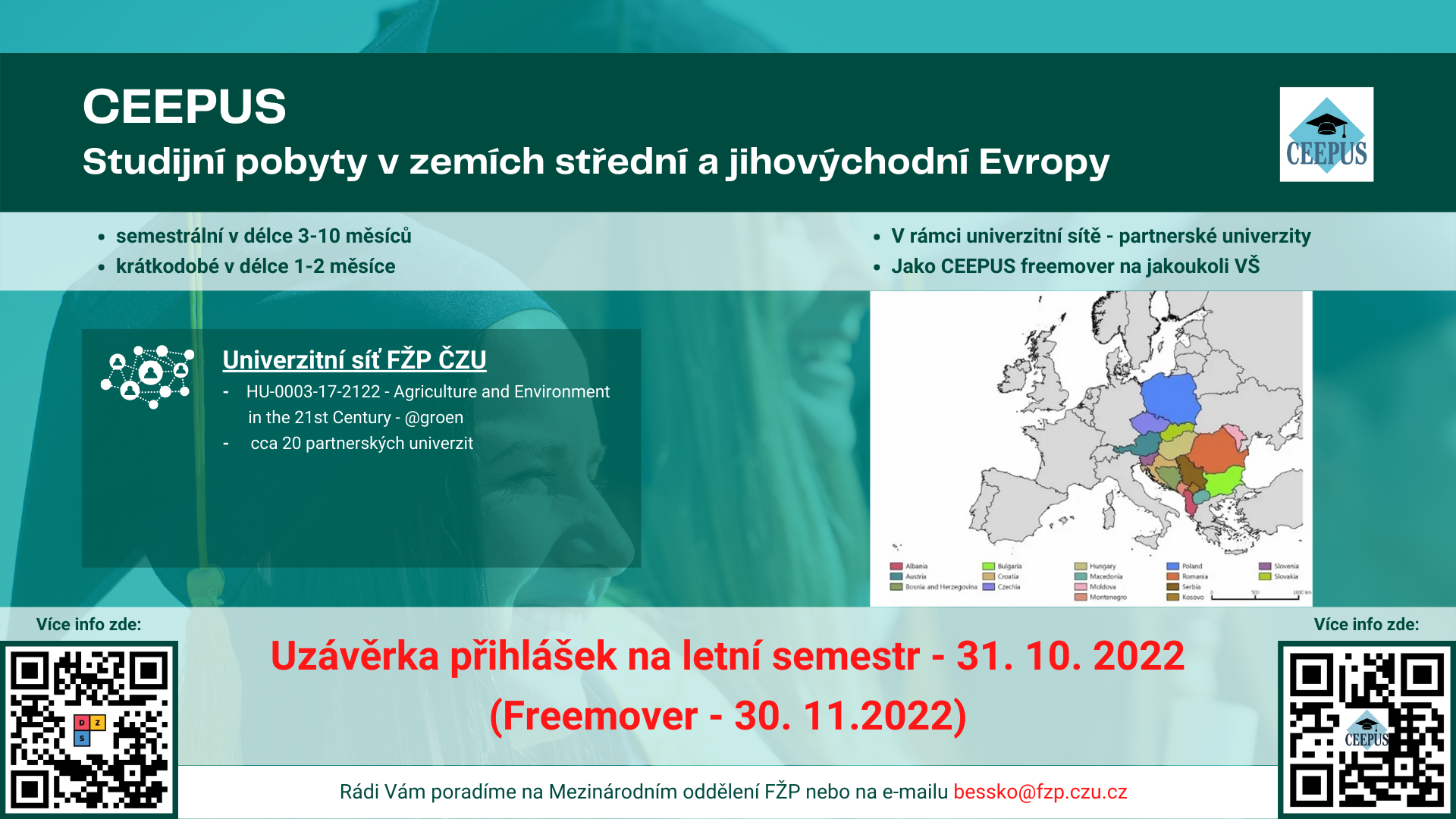 Aktuality - Fakulta životního prostředí ČZU v Praze