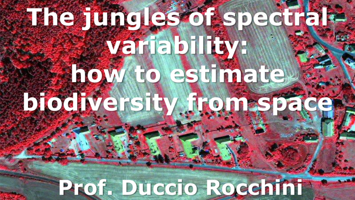 Pozvánka na seminář: prof. Duccio Rocchini | Aktuality – FŽP ČZU v Praze